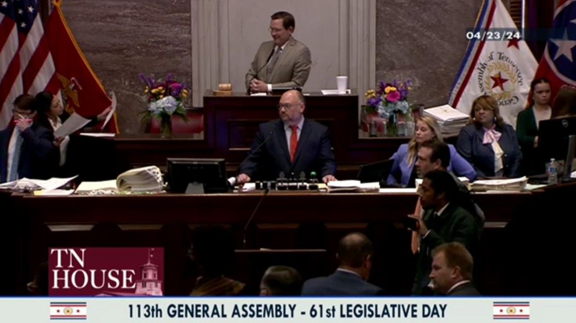 Democratic lawmaker penalized for filming on House floor, Republican lawmakers accused of ...