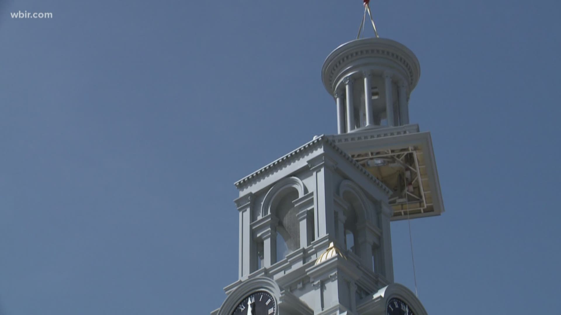 Sevier County replaces historic clock tower | wbir.com