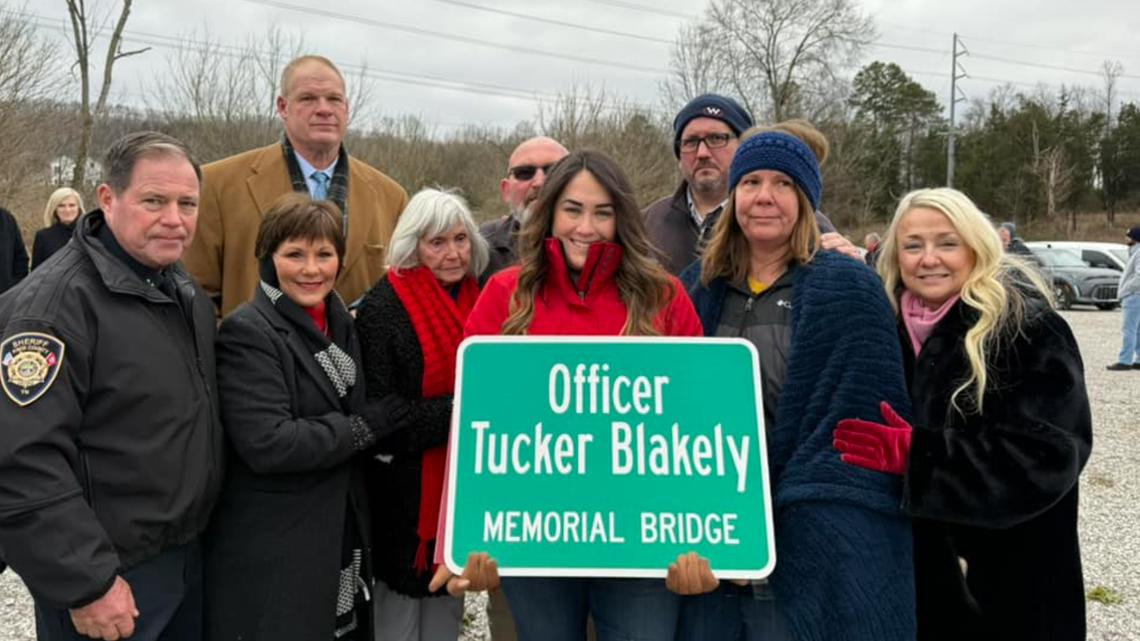 Knoxville leaders to unveil memorial for fallen deputy Tucker Blakely ...