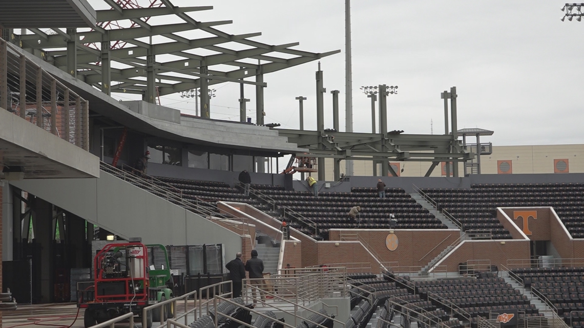 Lindsey Nelson Stadium construction a 'work in progress' ahead of opening day | wbir.com