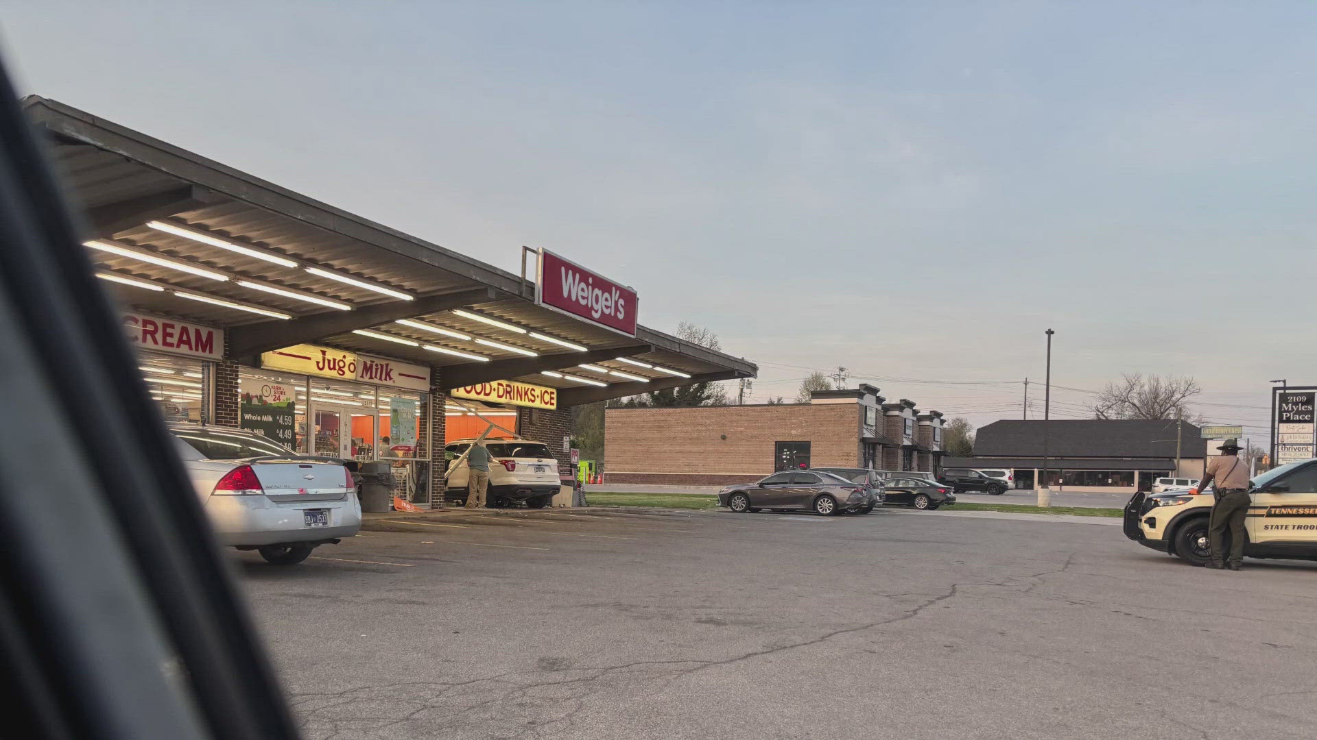 THP: Elderly man facing charges after crashing into Weigel's in Powell ...