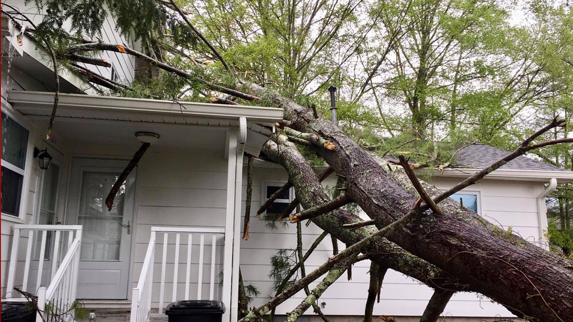 Sunday storm damage still being cleaned up in Oak Ridge | wbir.com