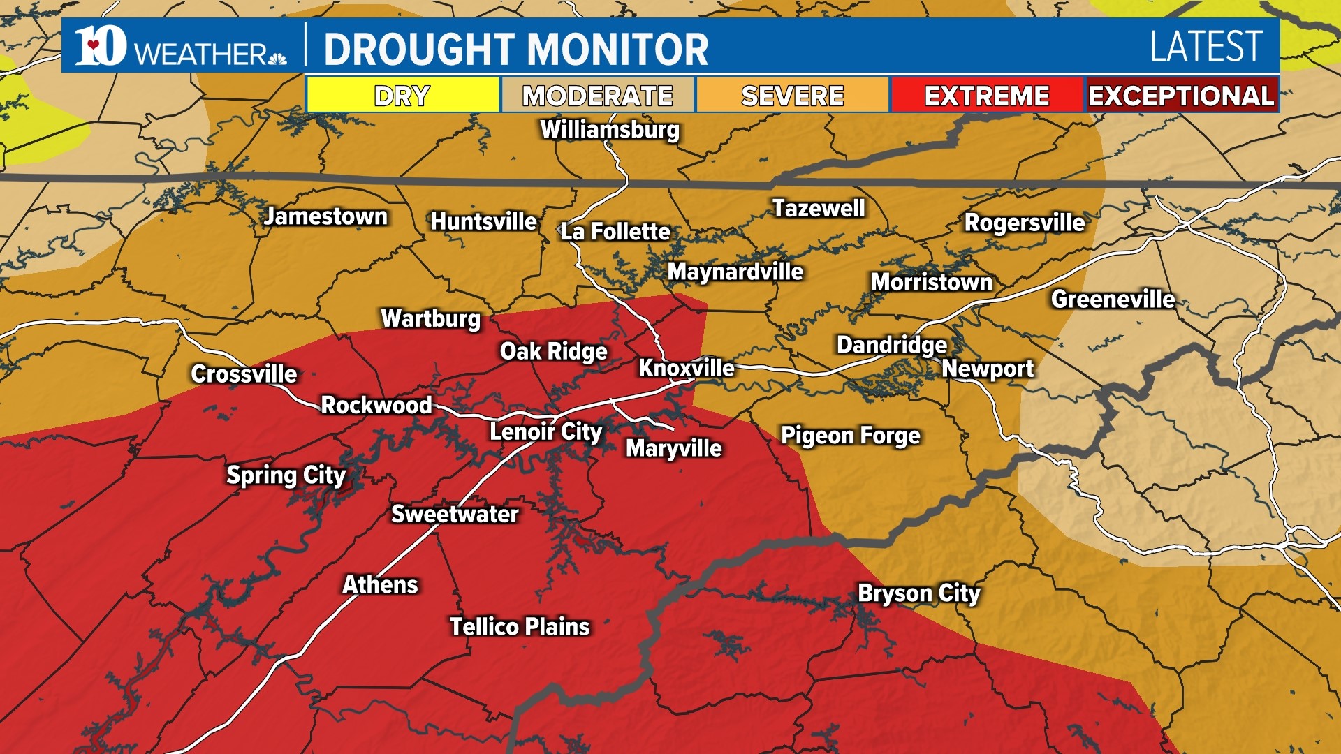 East Tennessee drought begins to improve | wbir.com
