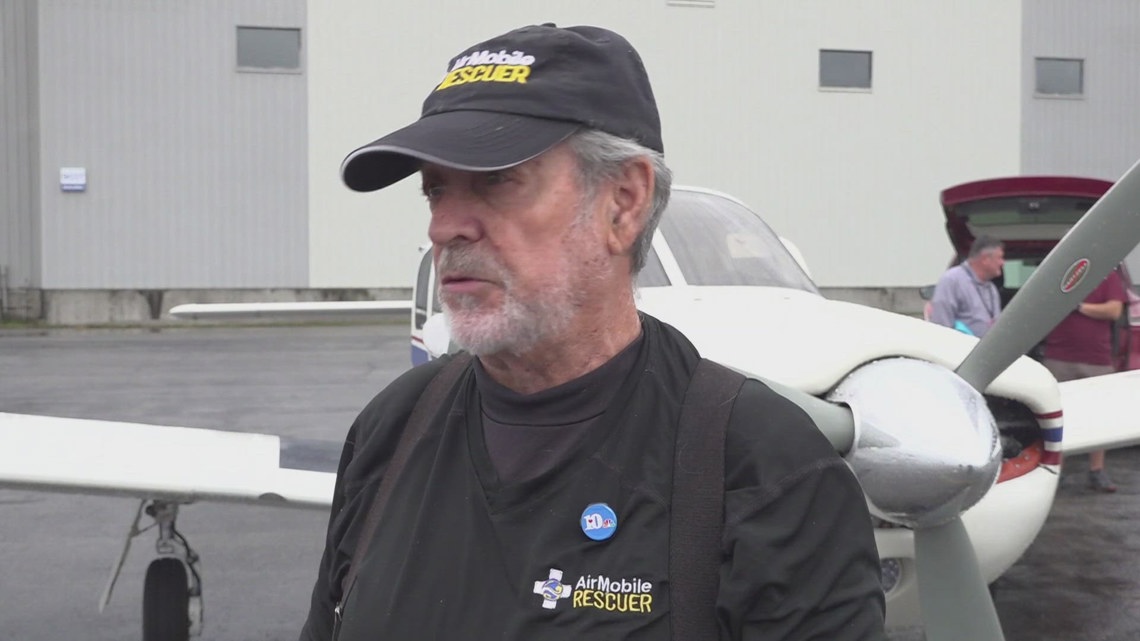 Air Mobile Ministries flies into Asheville, delivering 10 water ...