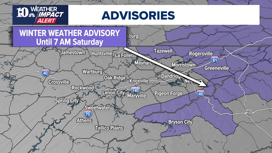 Cold front brings low temps, windy conditions to East Tennessee | wbir.com