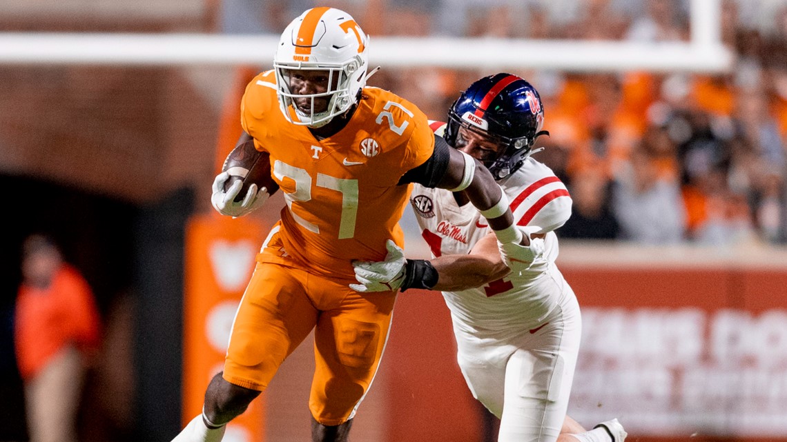 Tennessee running back Len'Neth Whitehead will miss 2022 seaso | wbir.com