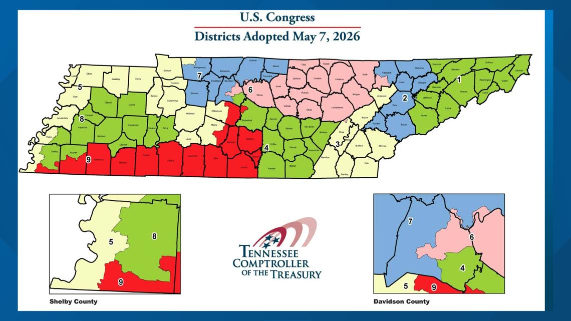 Local, federal challenges to TN’s new congressional map have been ...