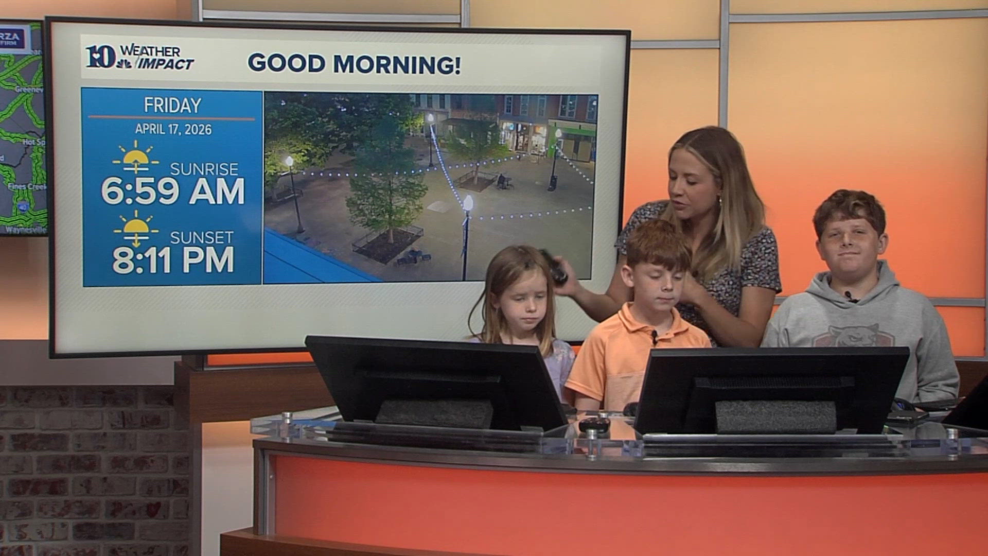 Meet Kathryn, Theo and Thaddeus, this week's Mini Meteorologists | wbir.com