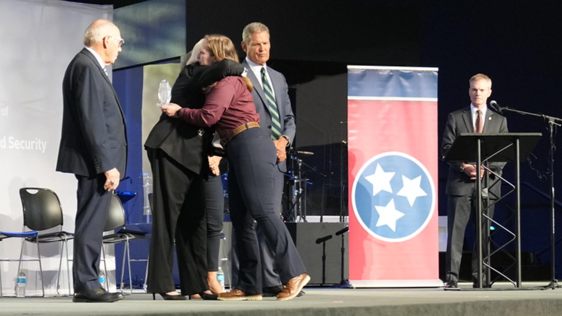 Fallen BCSO deputy Greg McCowan honored by Governor Bill Lee | wbir.com