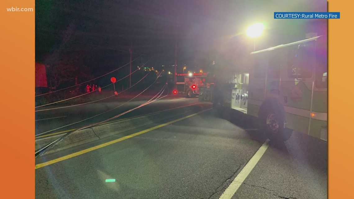 Power lines down after crash on Clinton Highway | wbir.com