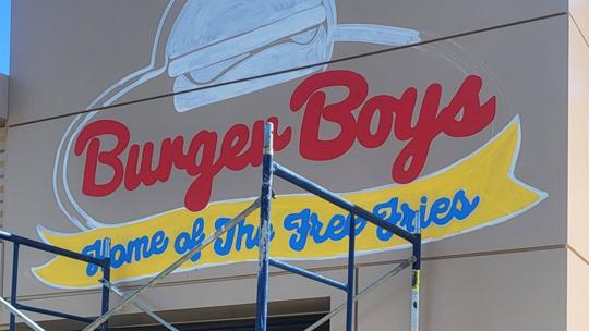 Burger Boys making progress at future N. Broadway location | wbir.com