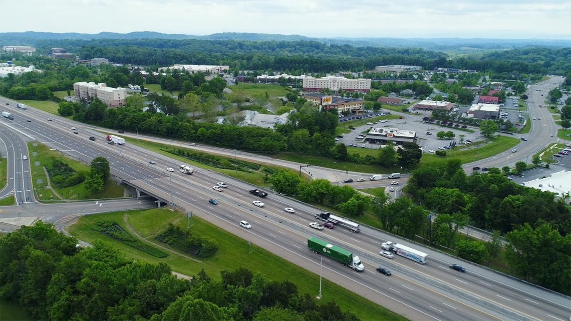 TDOT unveils a major project stretching from I-40/75 in Loudon County ...
