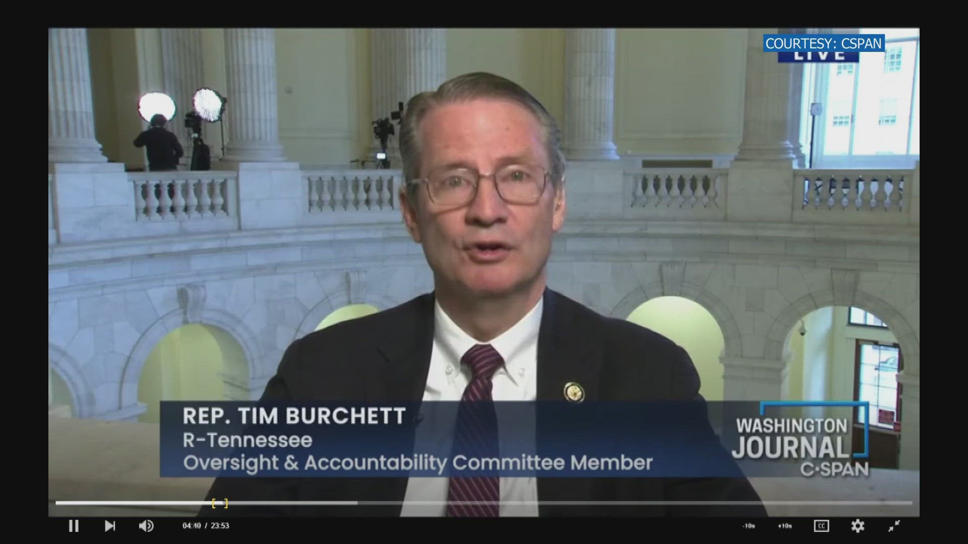 Rep. Tim Burchett says he may support Congress rescinding funds ...