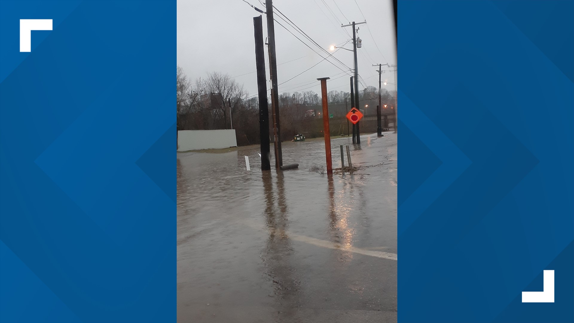 Flooding Begins To Recede Following Water Covered Roads Rescues And