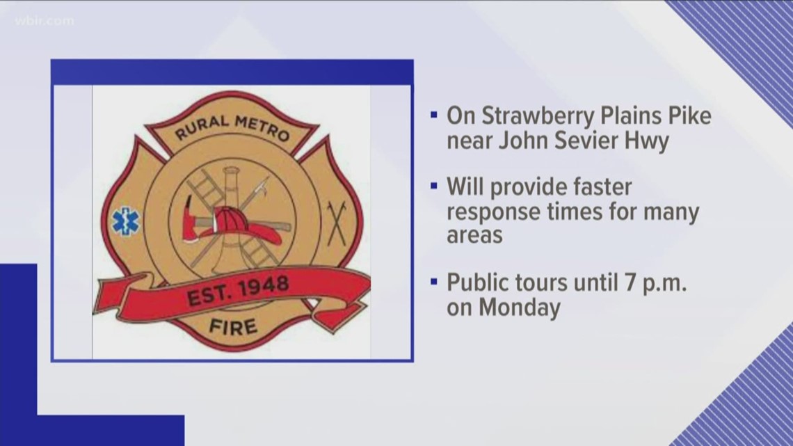 Rural Metro Fire opens new station in East Knox County | wbir.com