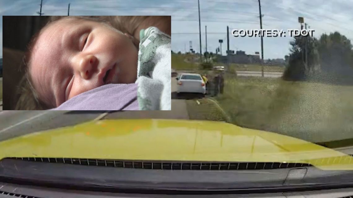 'Definitely our hero' | TDOT driver helps deliver baby on I-40 in ...