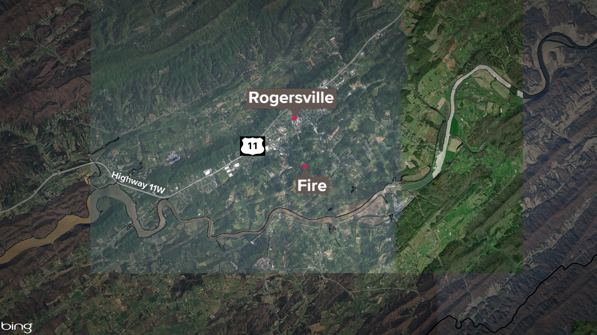 Evacuation order mostly lifted after large brush fire in Hawkins County ...