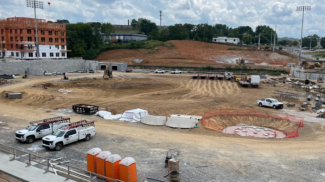 Countdown to opening day: Downtown stadium's stands, suites, clubhouses ...