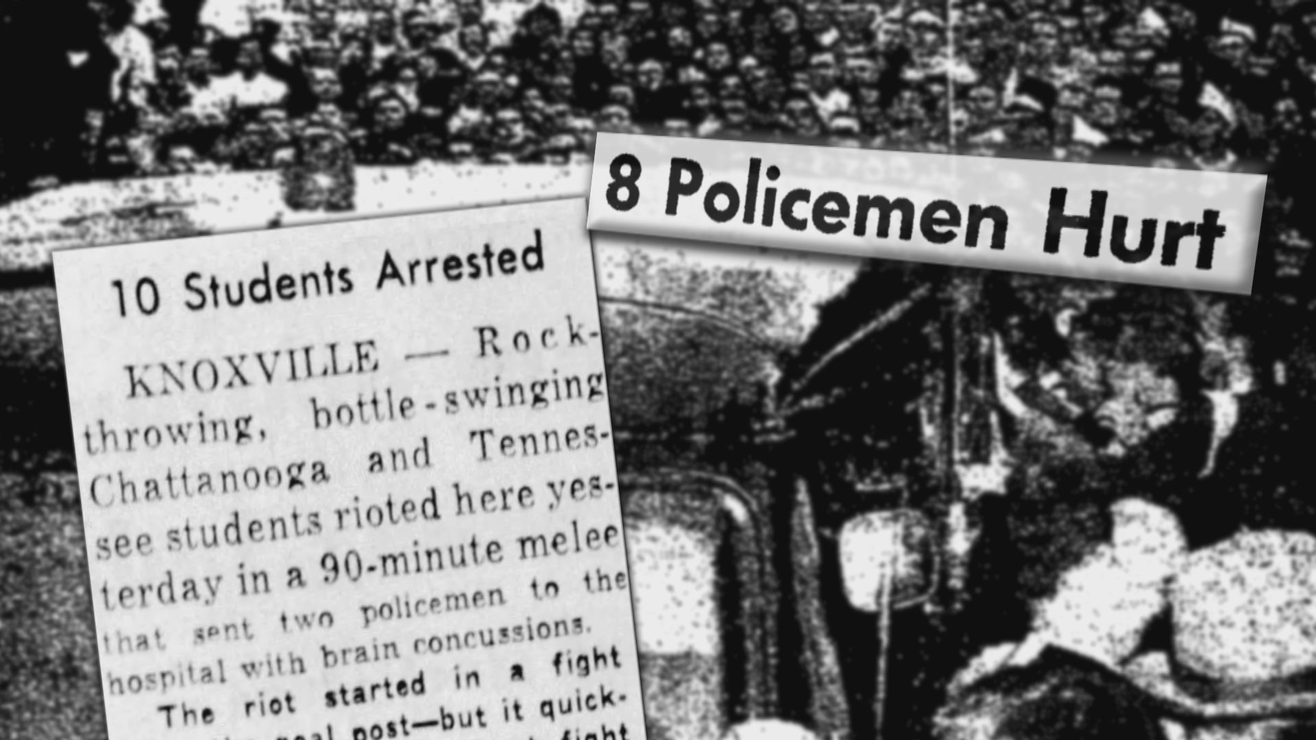 1958 Mocs win over Vols ended in riot and political warfare | wbir.com