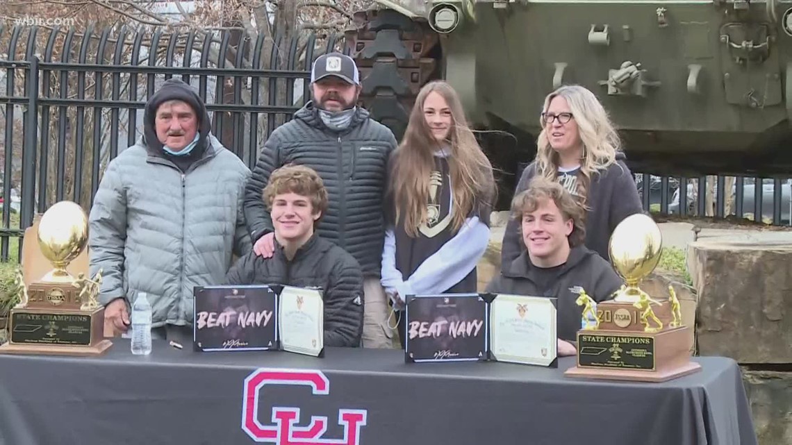 Central's Liam and Kalib Fortner sign to play for Army | wbir.com