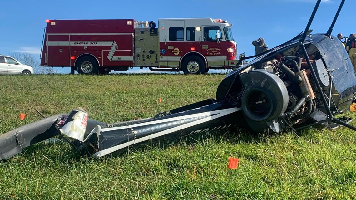 FAA: Helicopter crashes in field in Limestone, Tenn. | wbir.com