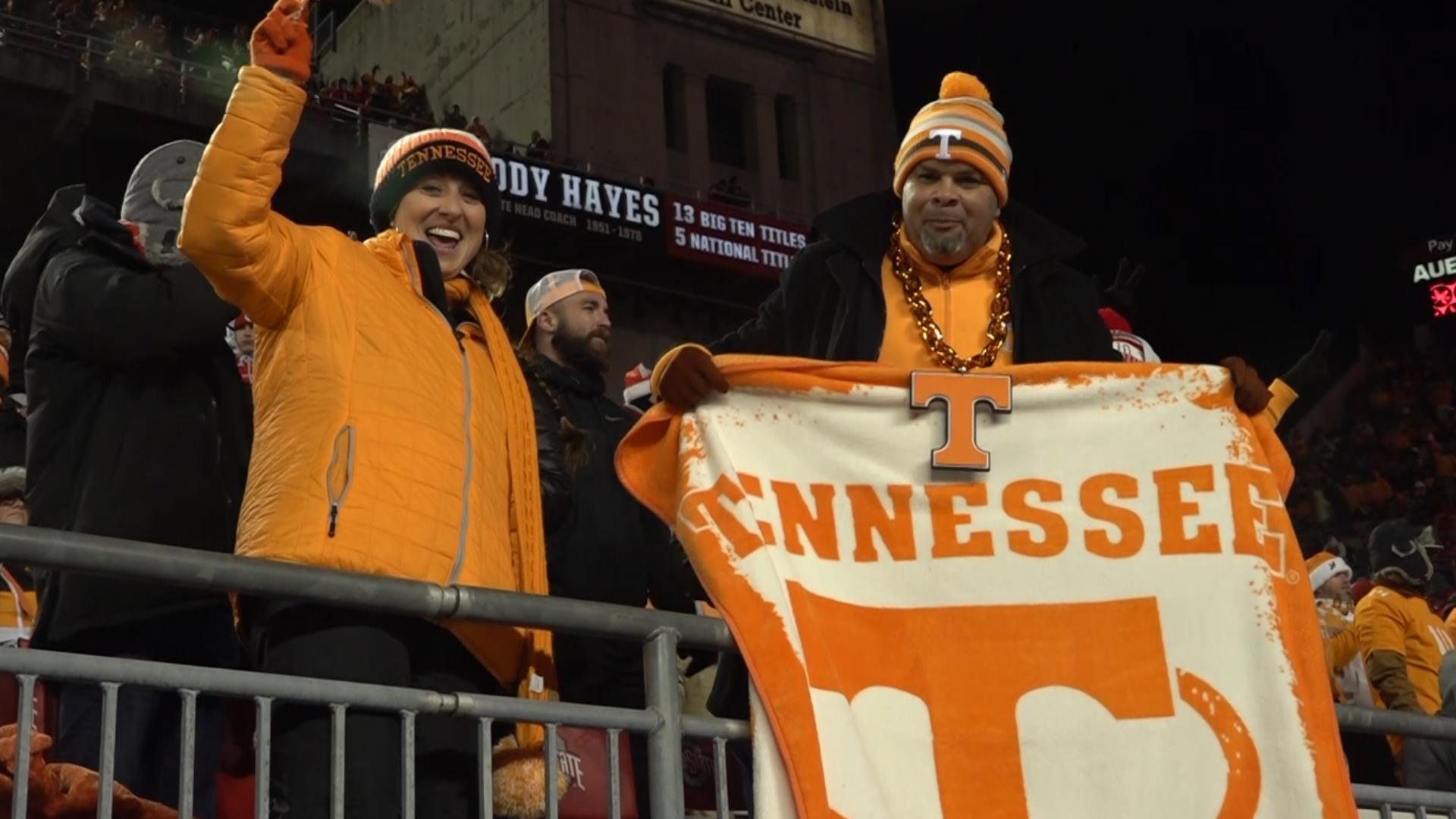 Tennessee fans show up in Big Orange numbers to Ohio Stadium | wbir.com