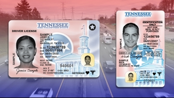 Tennessee driver licenses get a new design | wbir.com