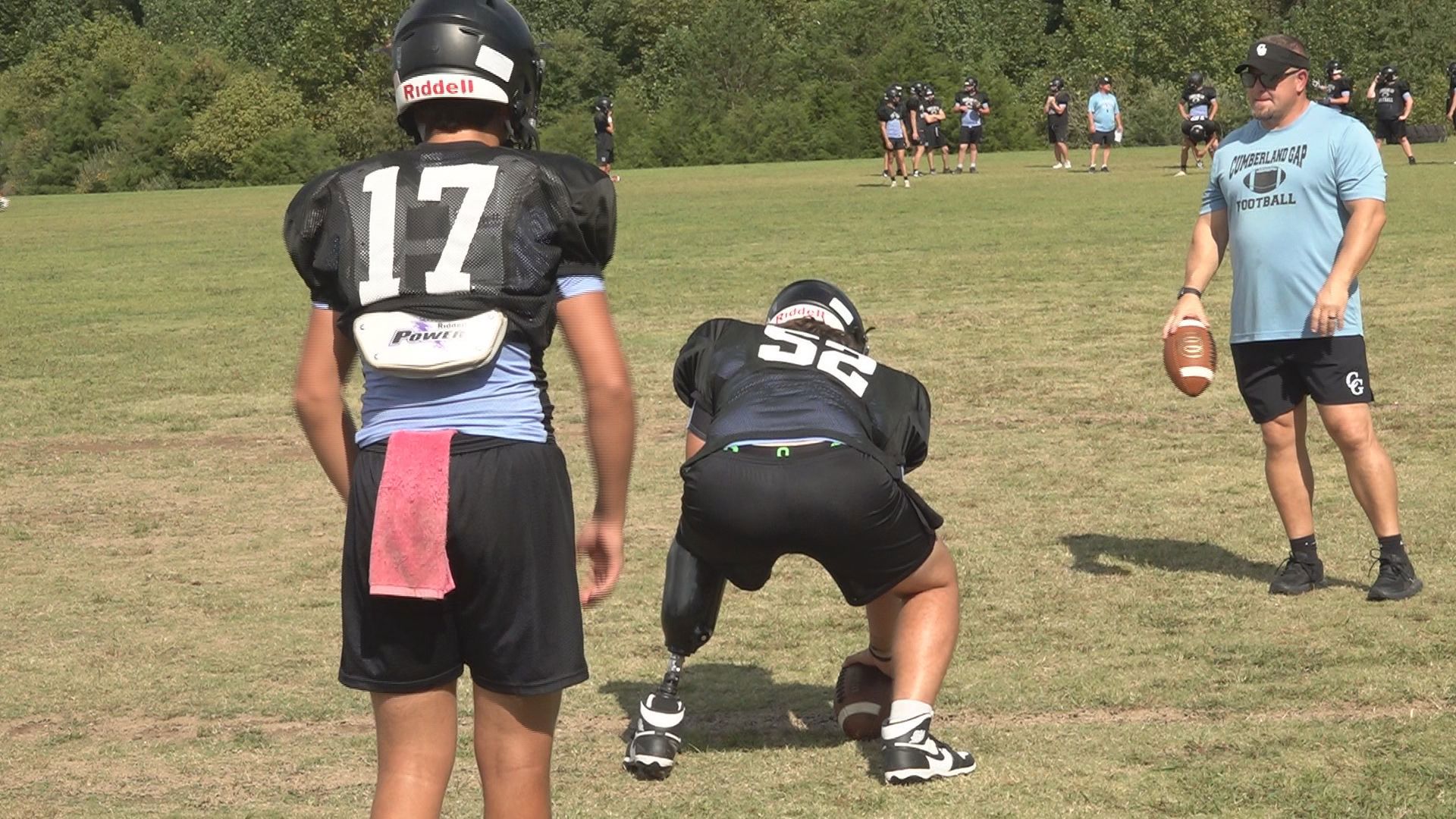 Cumberland Gap football player returns to play after losing his leg ...