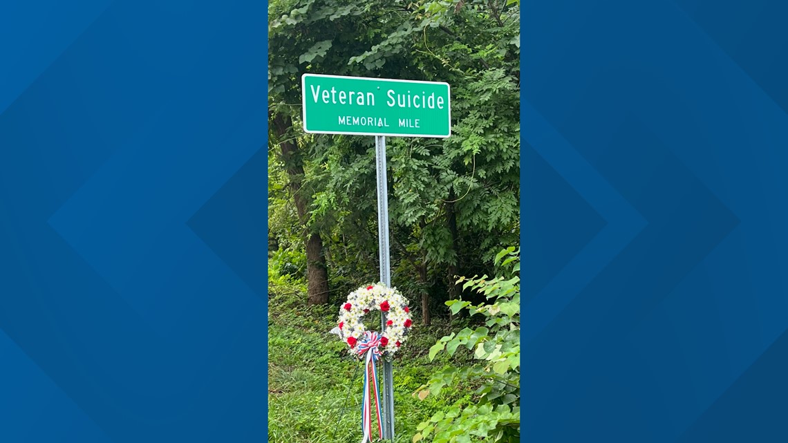 State leaders unveil Veteran Suicide Memorial Mile in Knoxville | wbir.com