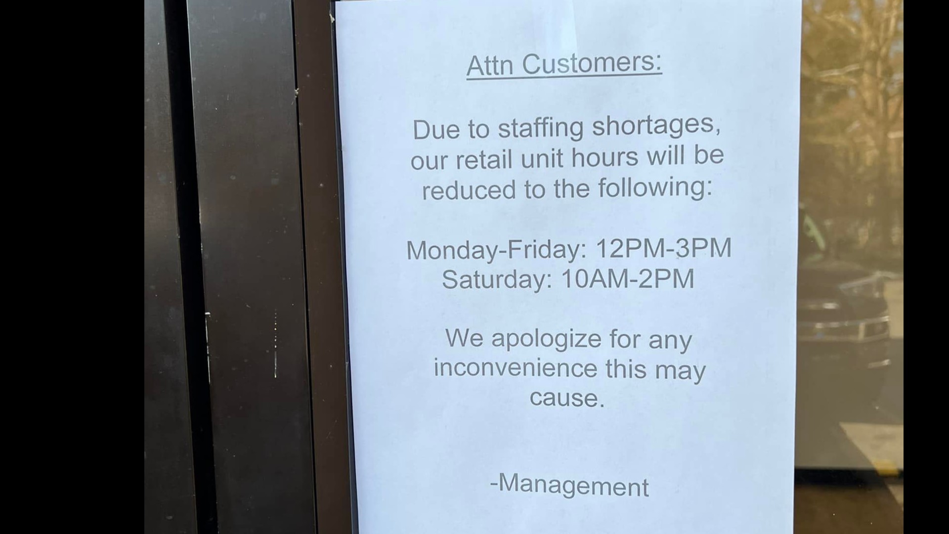 Post Office mail delays, no stamps, closures in East Tennessee | wbir.com