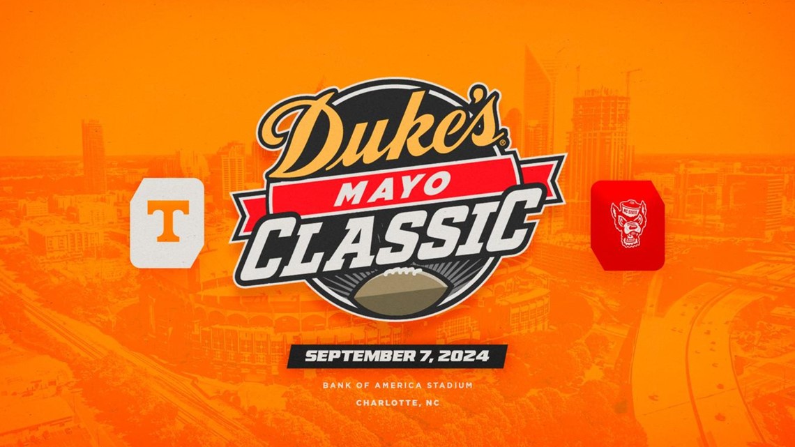 Tennessee, NC State to play in 2024 Duke's Mayo Classic | wbir.com
