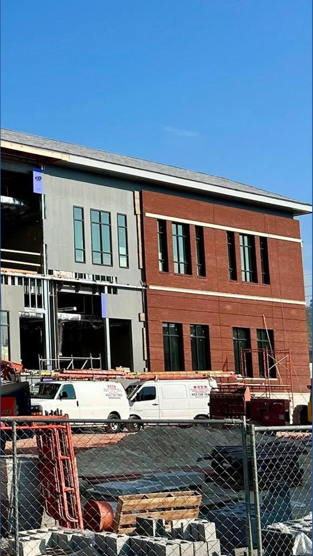 Construction progresses on Rex Henry Ogle Courts Building in Sevier ...