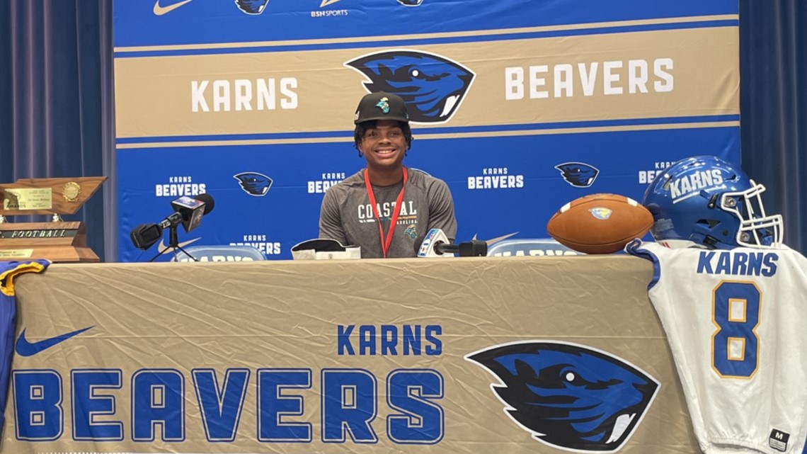 Karns football star DeSean Bishop commits to Coastal Carolina | wbir.com