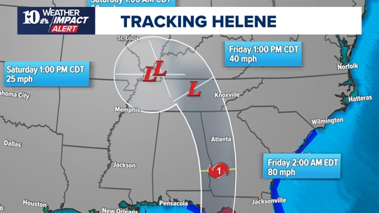 Tracking Hurricane Helene's path toward Knoxville and East TN | wbir.com Tracking Hurricane Helene's path toward Knoxville and East TN | wbir.com