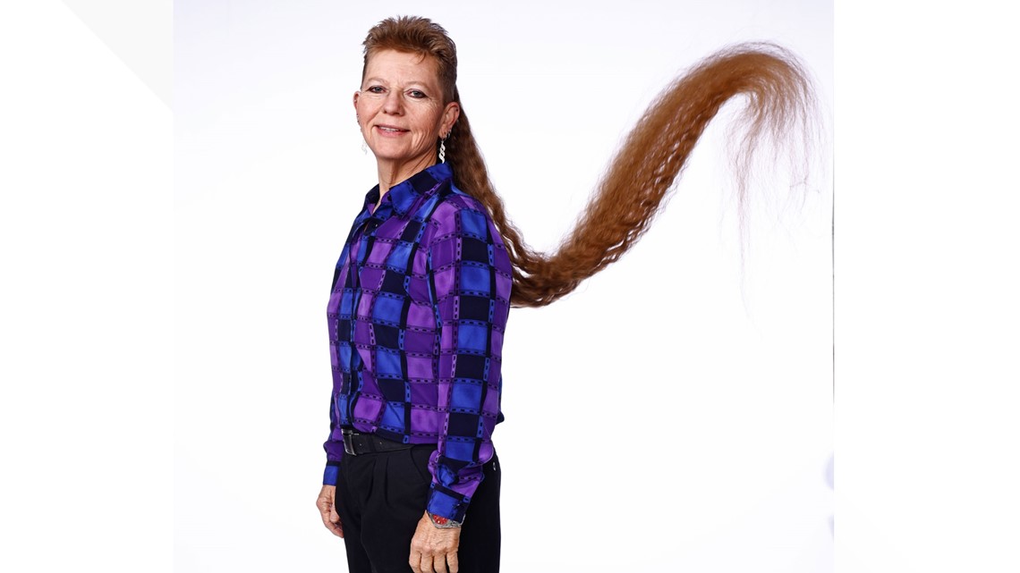 Woman from Knoxville receives record for worlds longest mullet | wbir.com