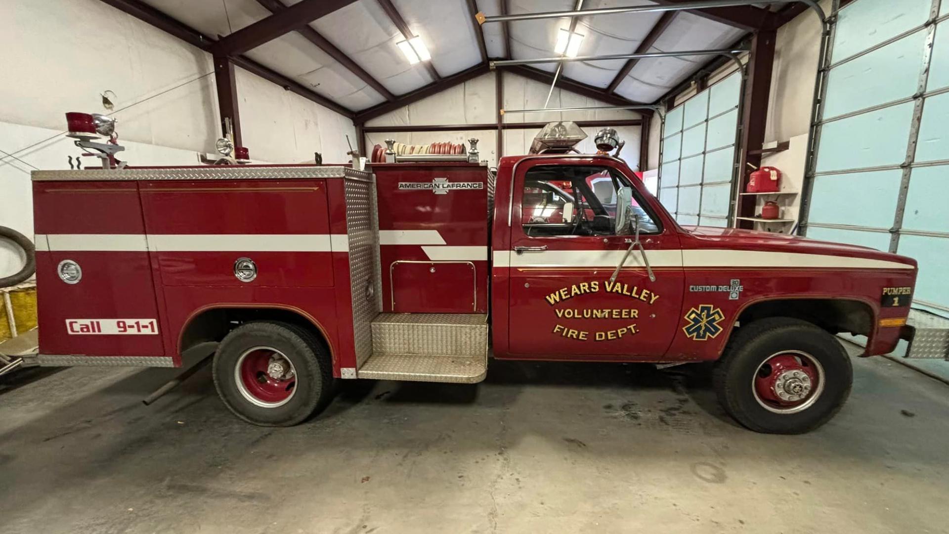 WVFD holds online auction for old fire truck | wbir.com