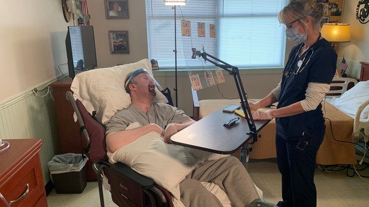 A Marine veteran woke up after an 8-year-long coma. Now he's locked ...