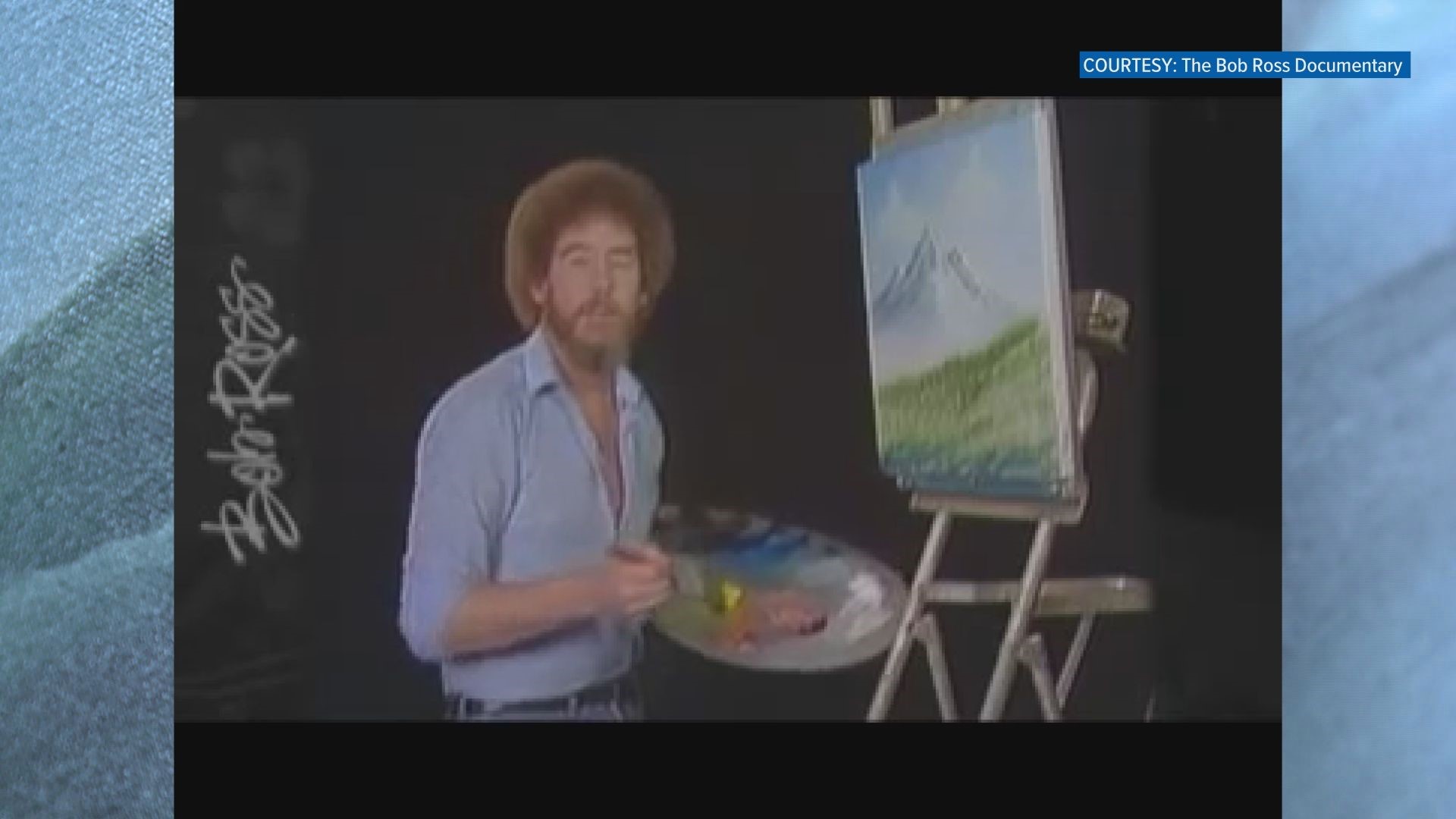 Students learn to paint like Bob Ross from his son and friend | wbir.com