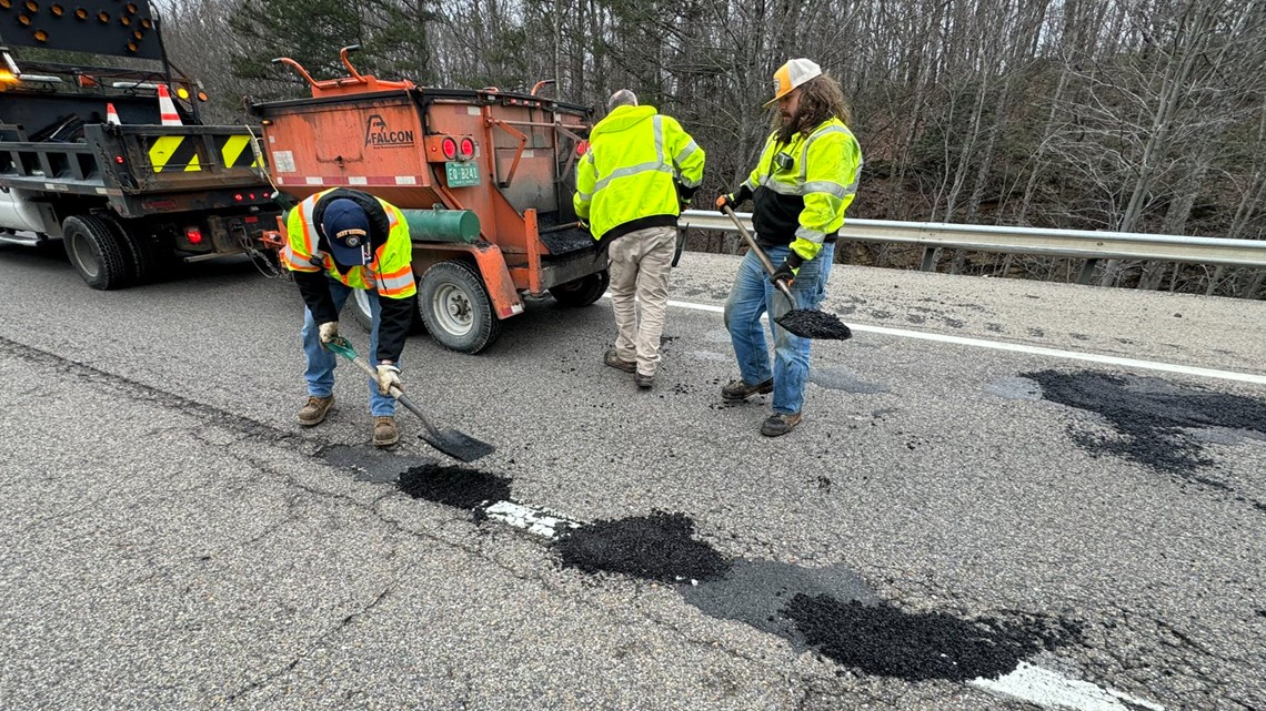 Around 2 weeks after winter storm, TDOT crews continue patching ...