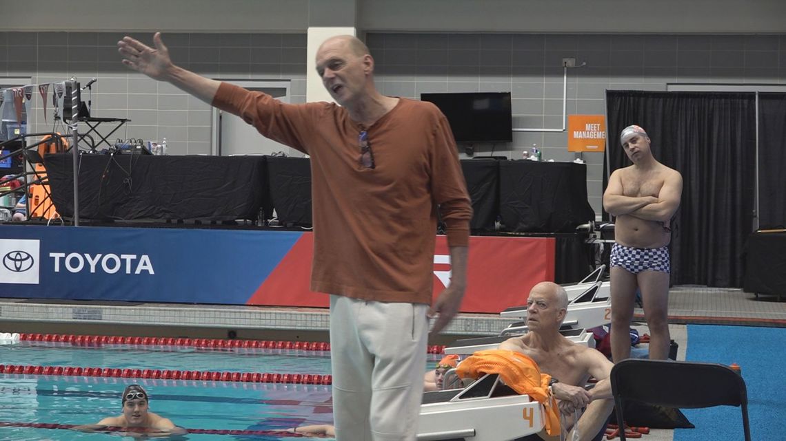 Voice of Olympic swimming proves the sport has no age limit | wbir.com