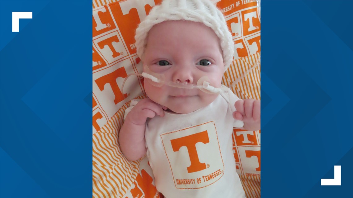 Infants in East TN Children's Hospital NICU show off Vols Spirit | wbir.com