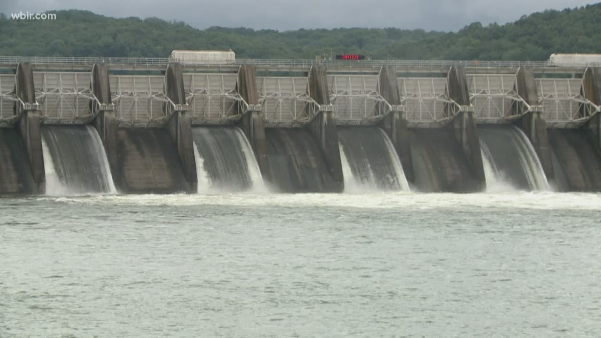 TVA aggressively Releasing Water From Nine Dams On The Tennessee TVA aggressively Releasing Water From Nine Dams On The Tennessee
