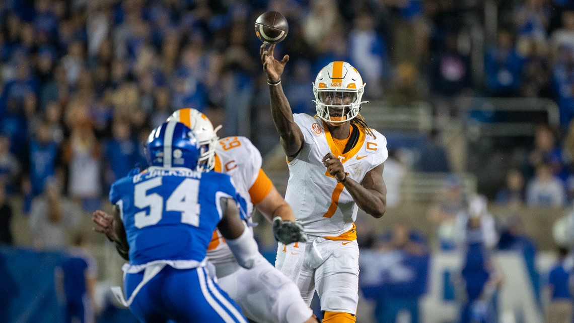 What is Tennessee's College Football Playoff ranking? | wbir.com