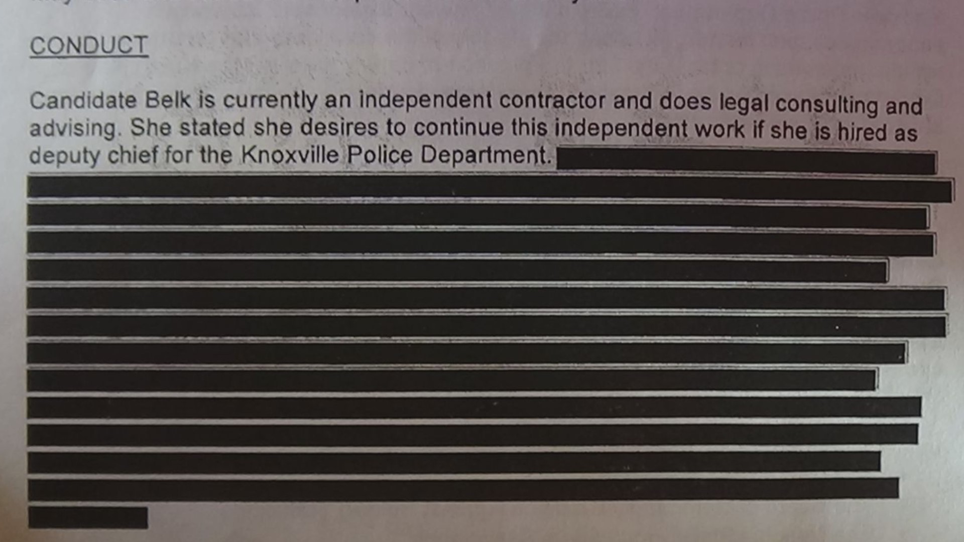 Deputy Chief Brooklyn Belk resigns after five months on the job at KPD ...