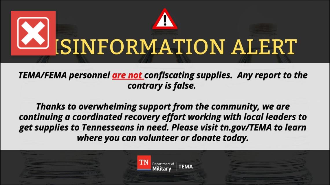 No, TEMA/FEMA officials are not taking donations away during hurricane ...