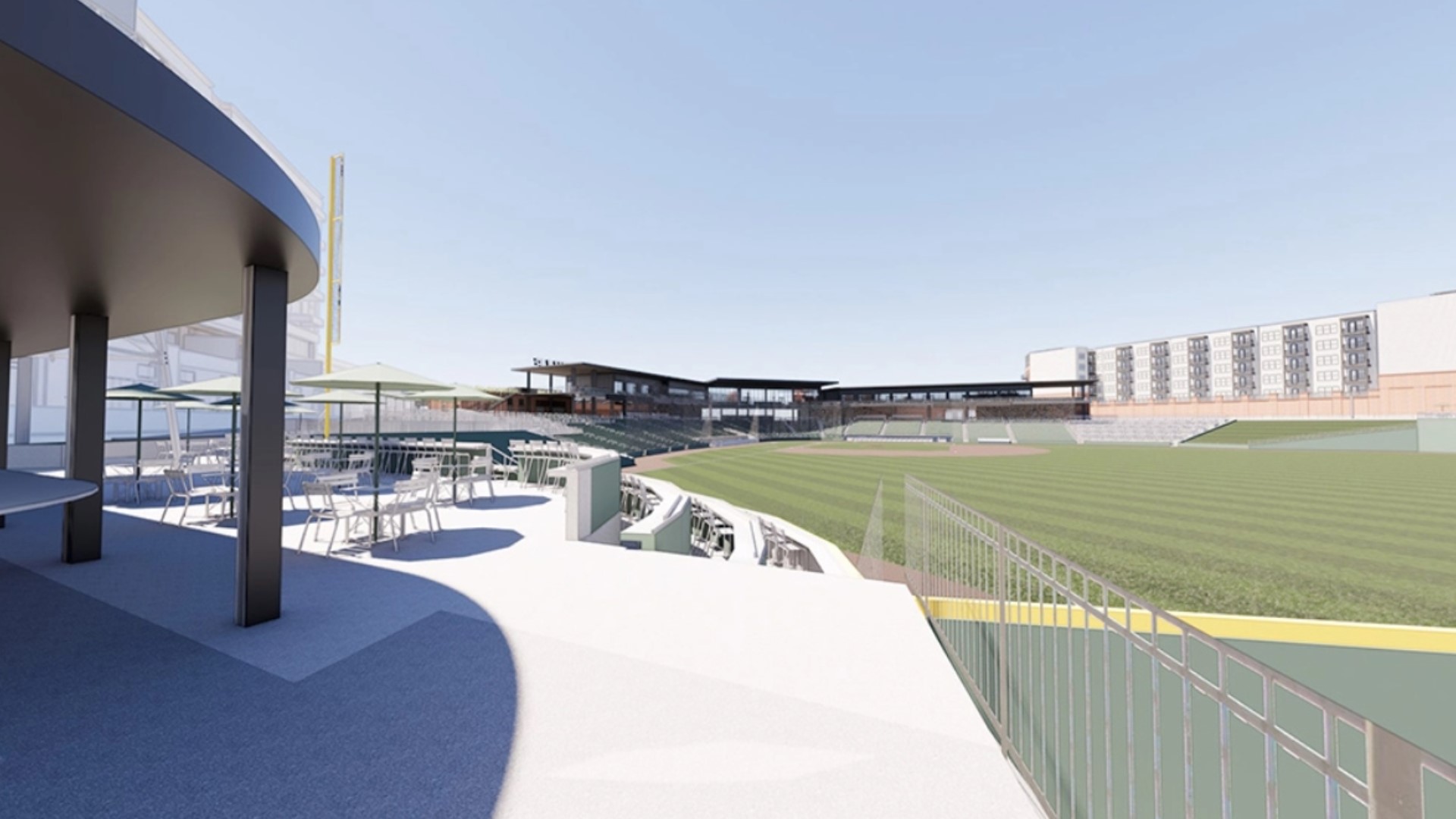 New renderings released of downtown baseball stadium, final design ...
