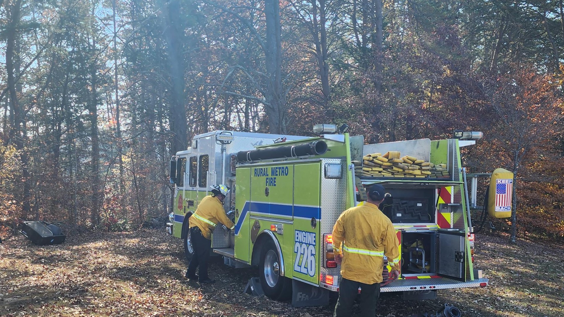 Crews responding to numerous brush fires across East Tennessee | wbir.com