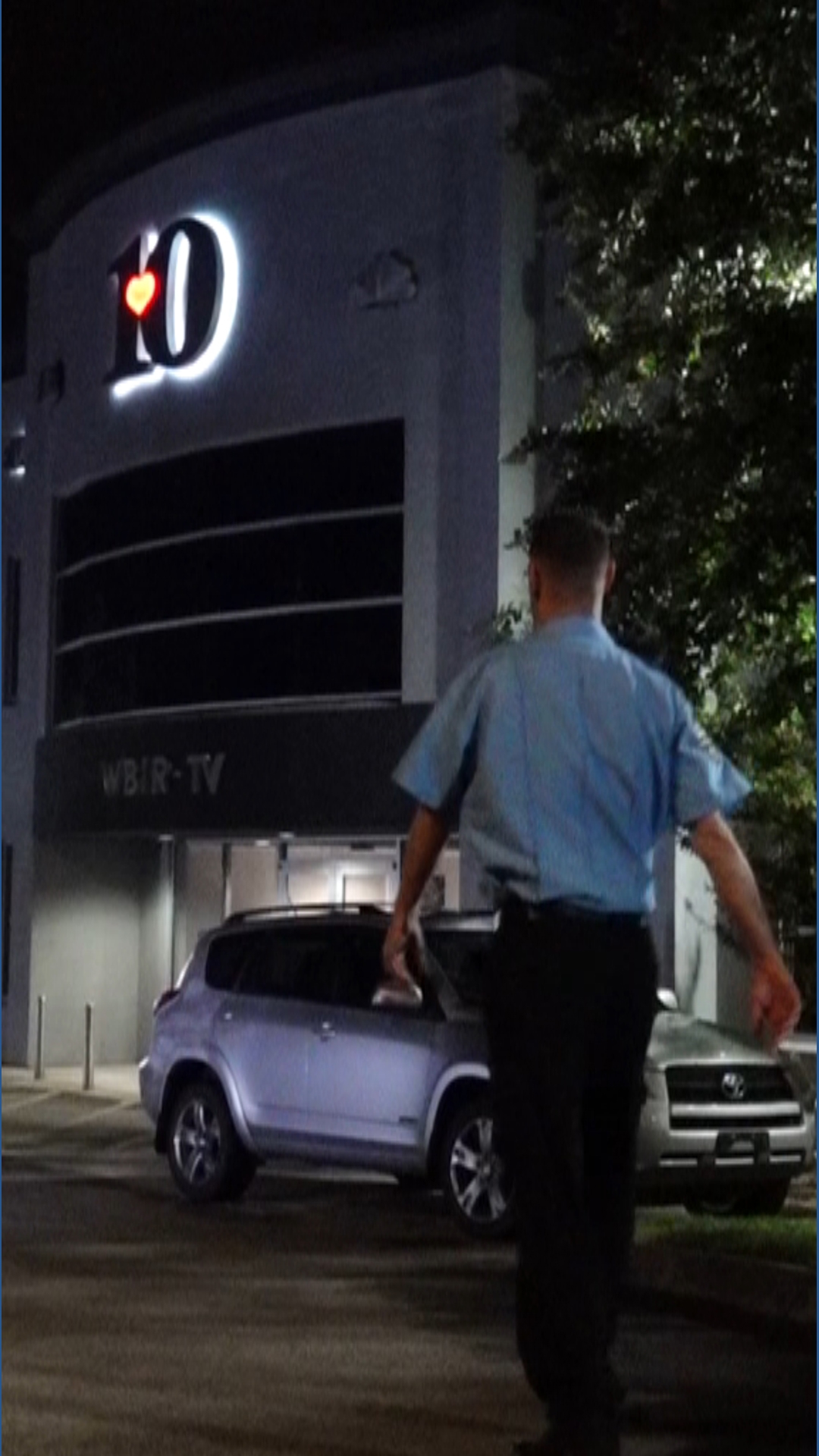Security guards patrol buildings, neighborhoods through the night shift ...