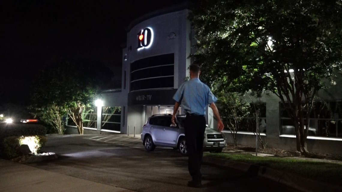 Security guards patrol buildings, neighborhoods through the night shift ...