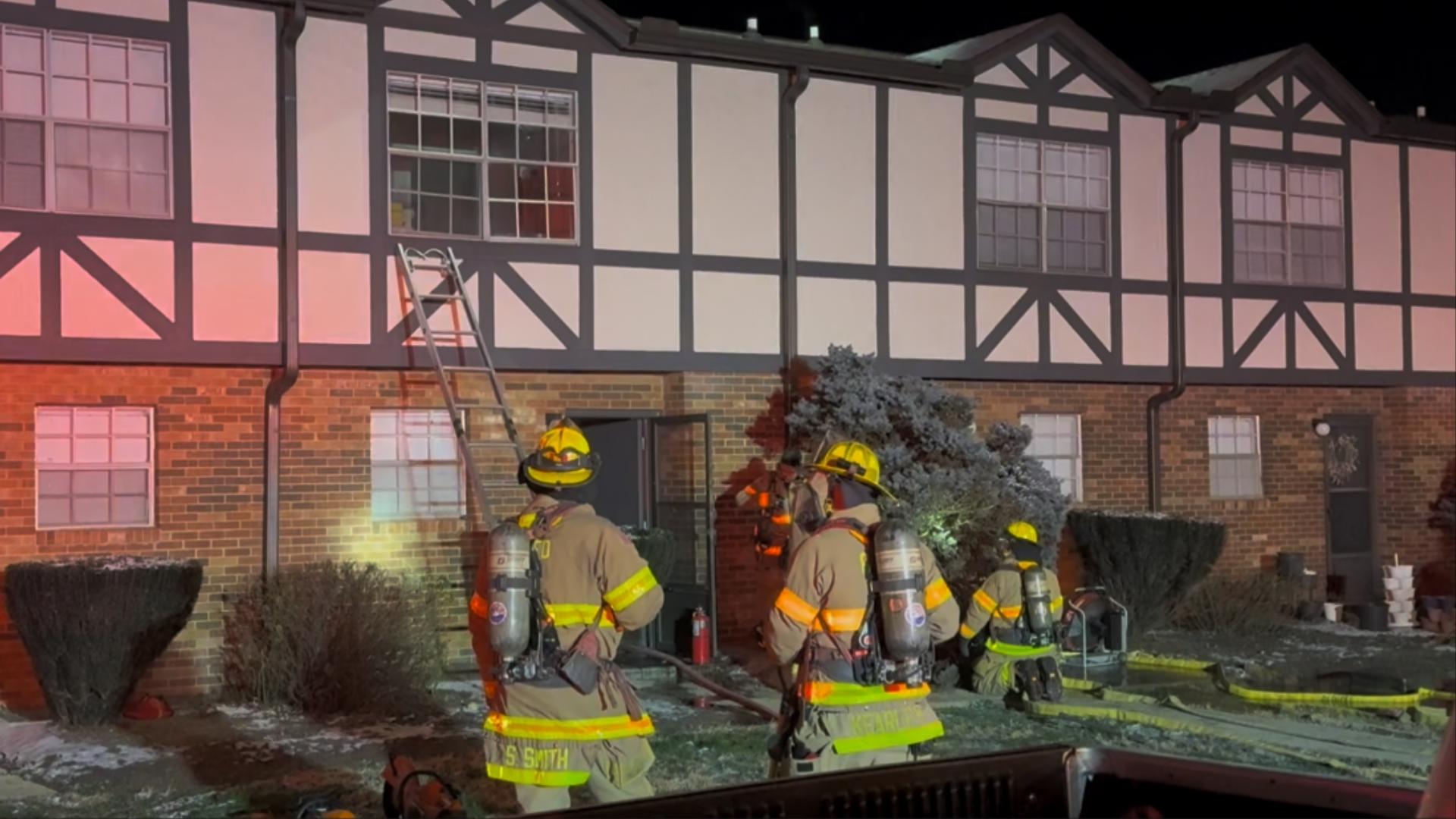 Rural Metro: Wall fire contained at apartments complex in West ...